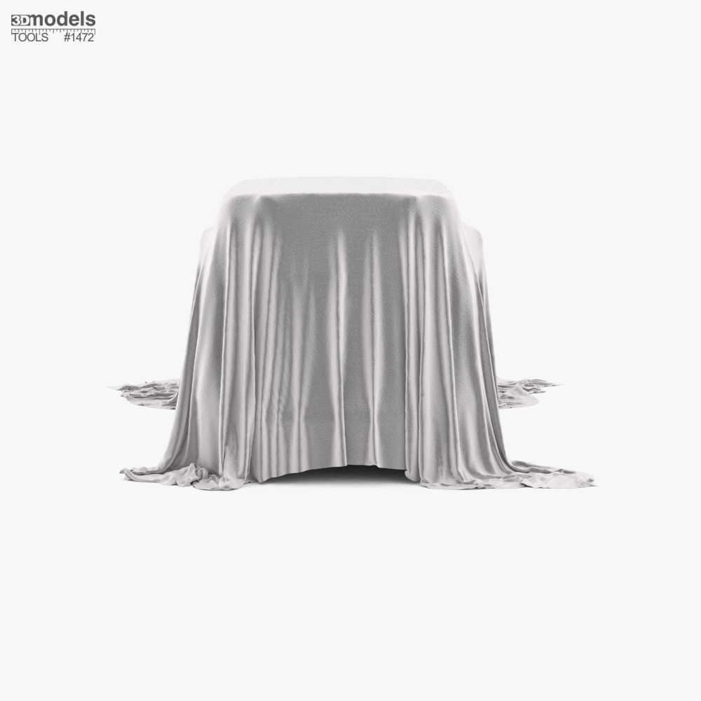Car Cover Gray Minivan 3D model - Download Van on 3DModels.org