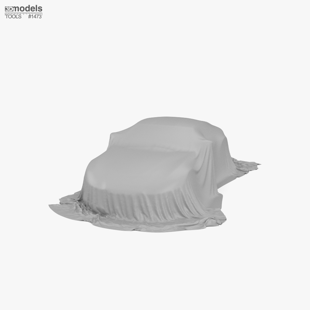 Car Cover Red Coupe 3D model - Download Vehicle equipment on 3DModels.org