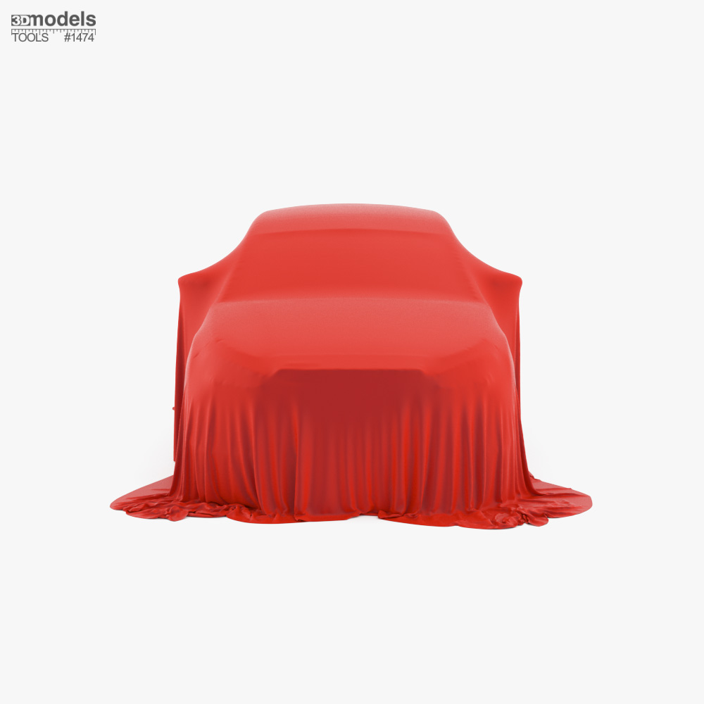 Car Cover Red Mini Suv 3D model - Download Vehicle equipment on ...