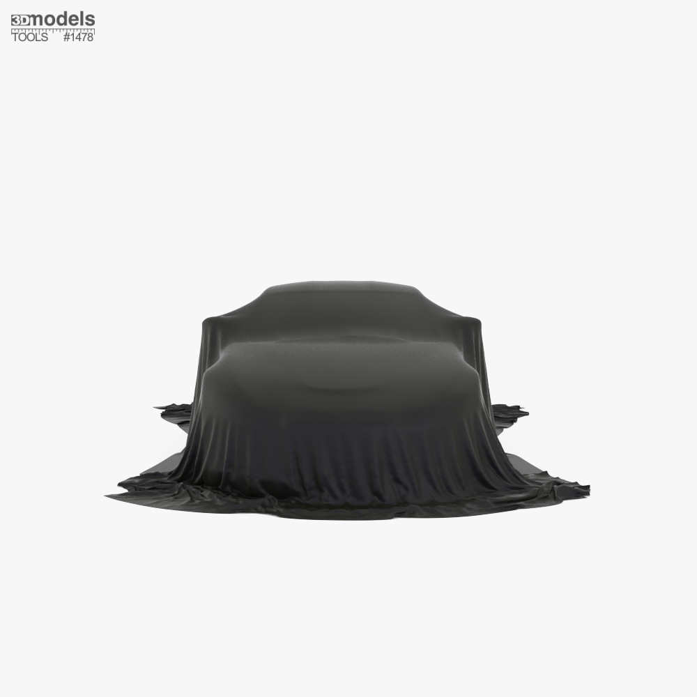 Car Cover Black Coupe 3D model - Download Vehicle equipment on 3DModels.org