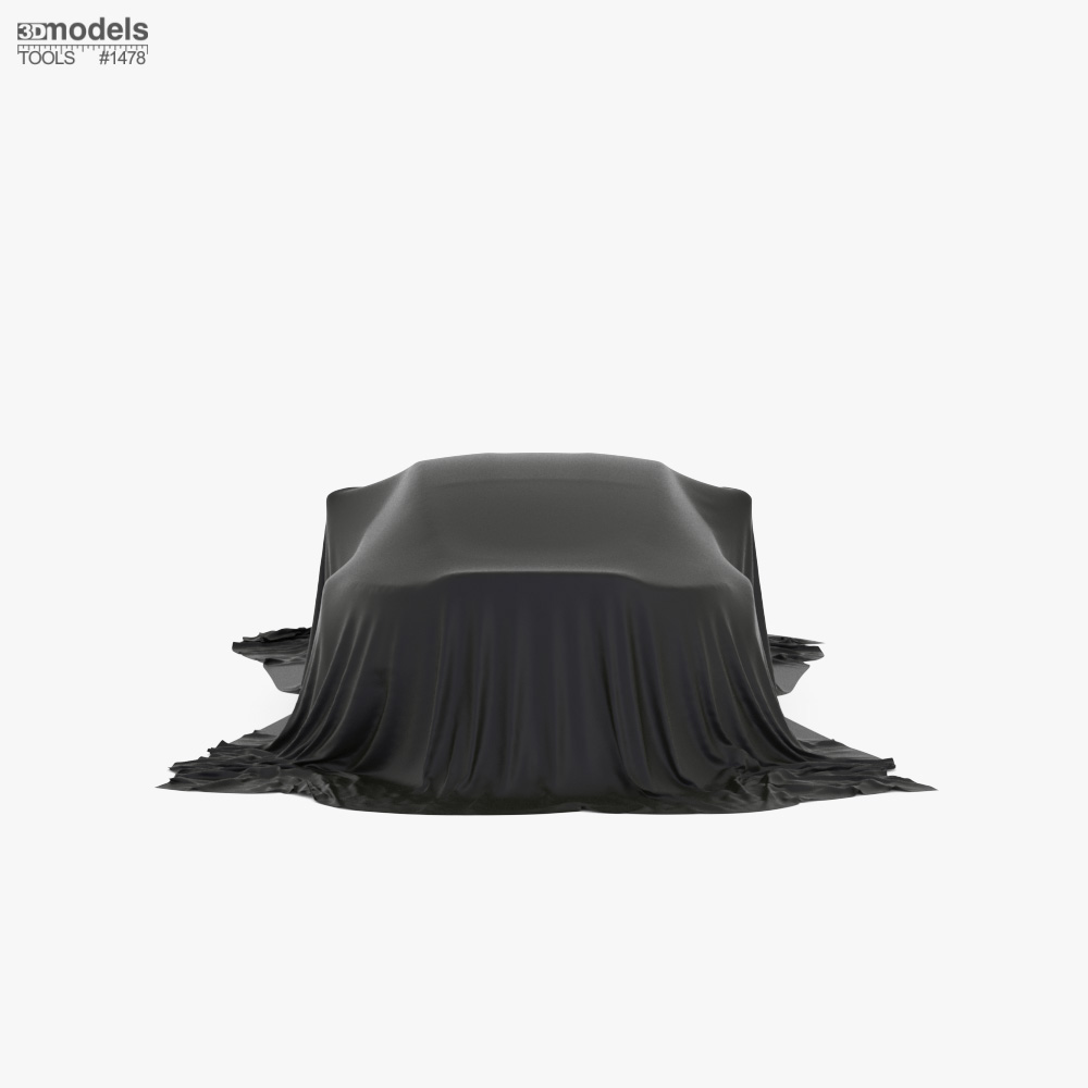Car Cover Black Coupe 3D model - Download Vehicle equipment on 3DModels.org