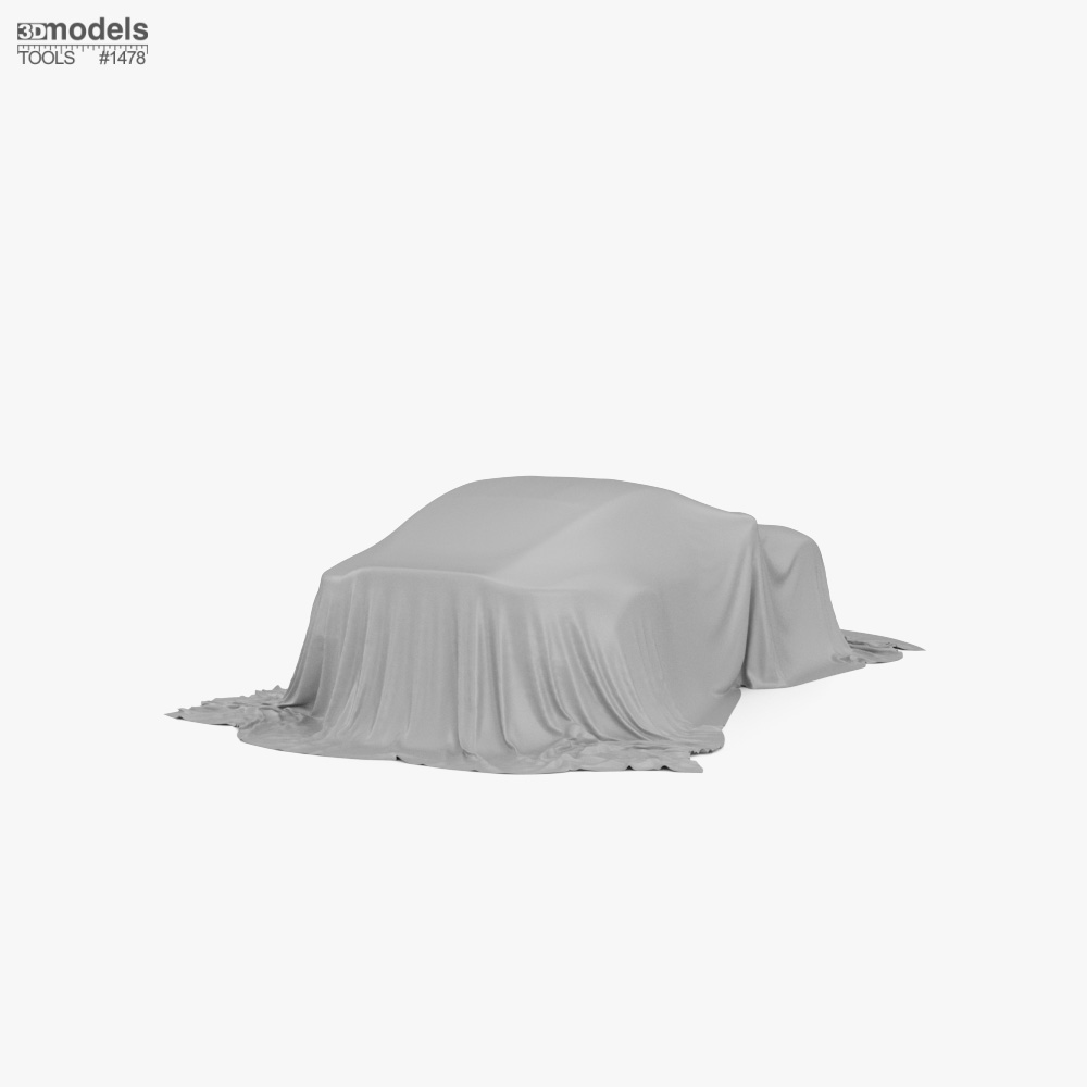 Car Cover Black Coupe 3D model - Download Vehicle equipment on 3DModels.org