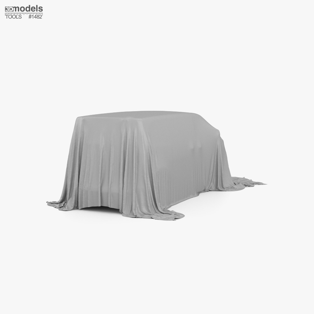 Car Cover Black Minivan 3D model - Download Vehicle equipment on ...
