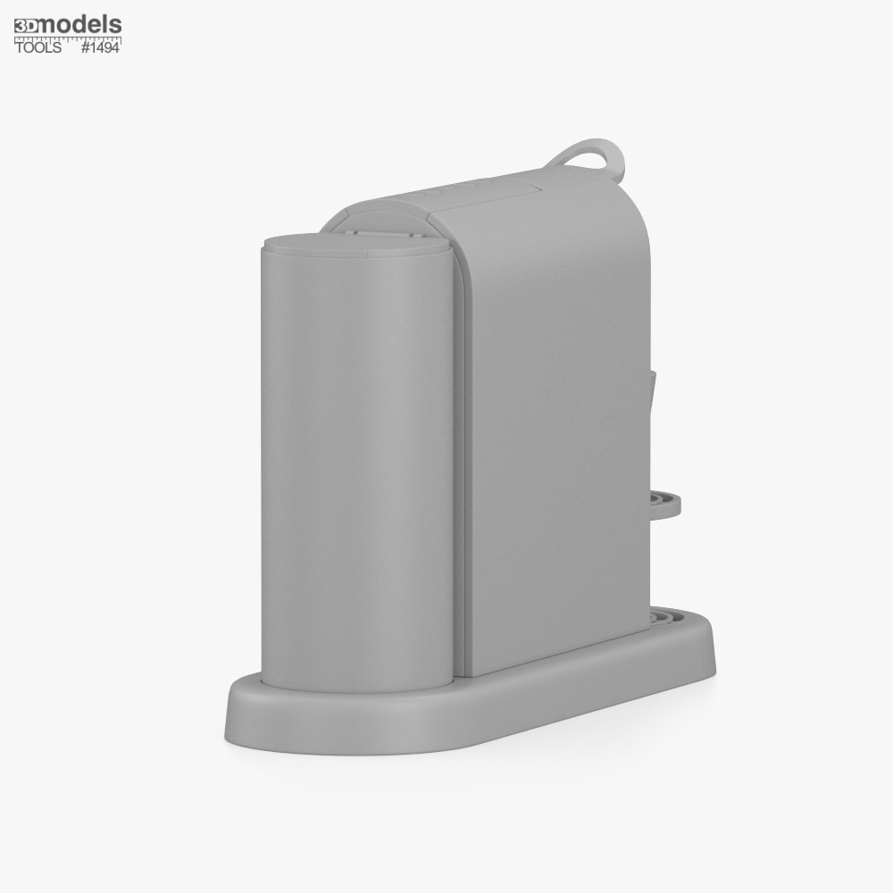 Nespresso CitiZ Platinum D Coffee Machine 3D model - Download Home ...