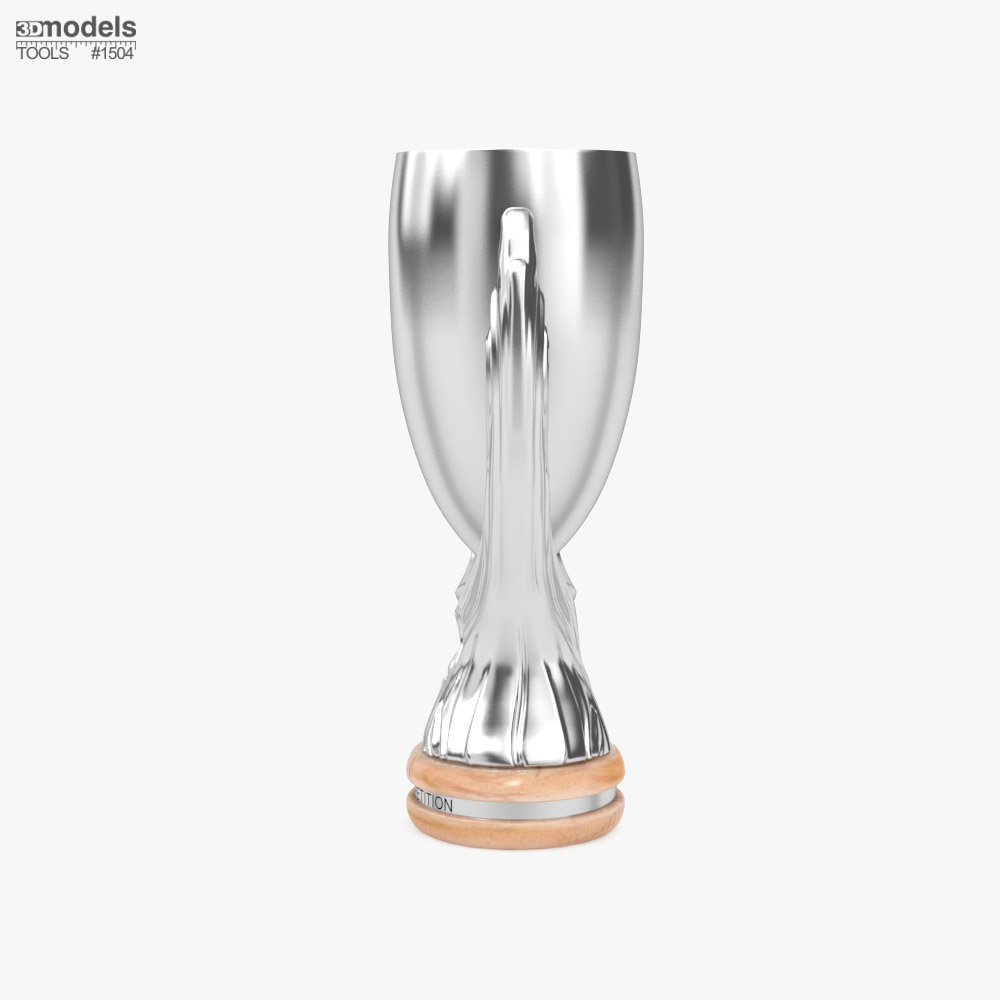 UEFA Super Cup Trophy 3D model - Download Trophy on 3DModels.org