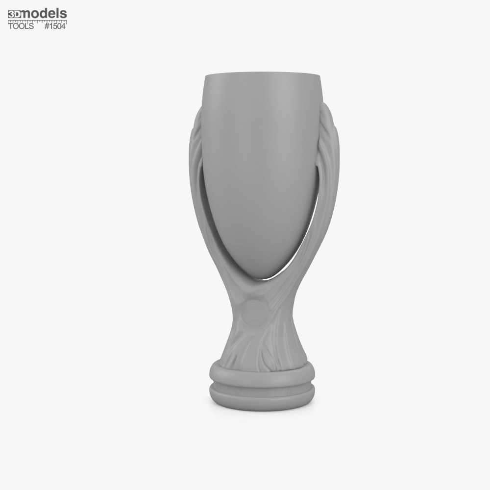 UEFA Super Cup Trophy 3D model - Download Trophy on 3DModels.org