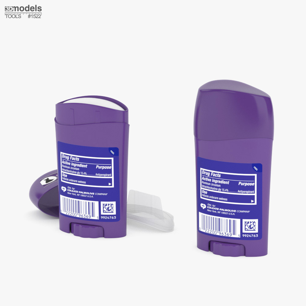 Lady Speed Stick Dry Deodorant 3D model - Download Health and Beauty on ...
