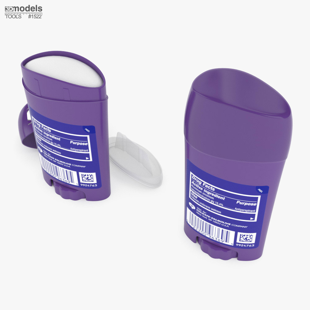 Lady Speed Stick Dry Deodorant 3D model - Download Health and Beauty on ...