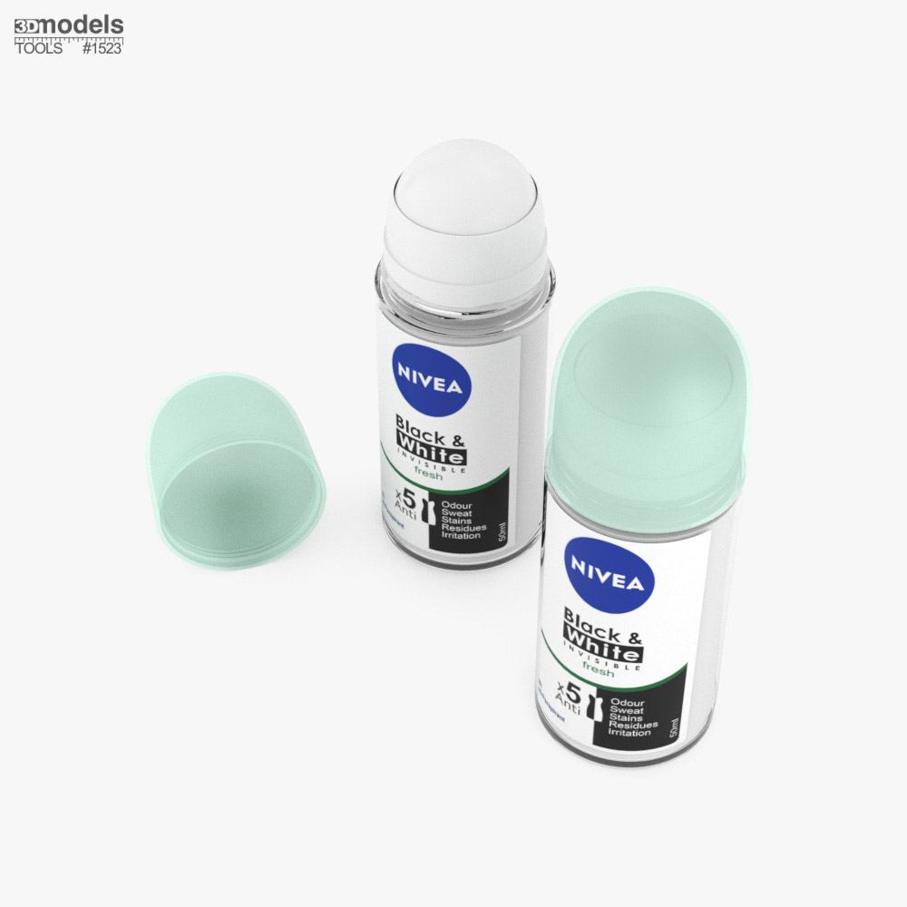 Roll-On Deodorant 3D model - Download Health and Beauty on 3DModels.org