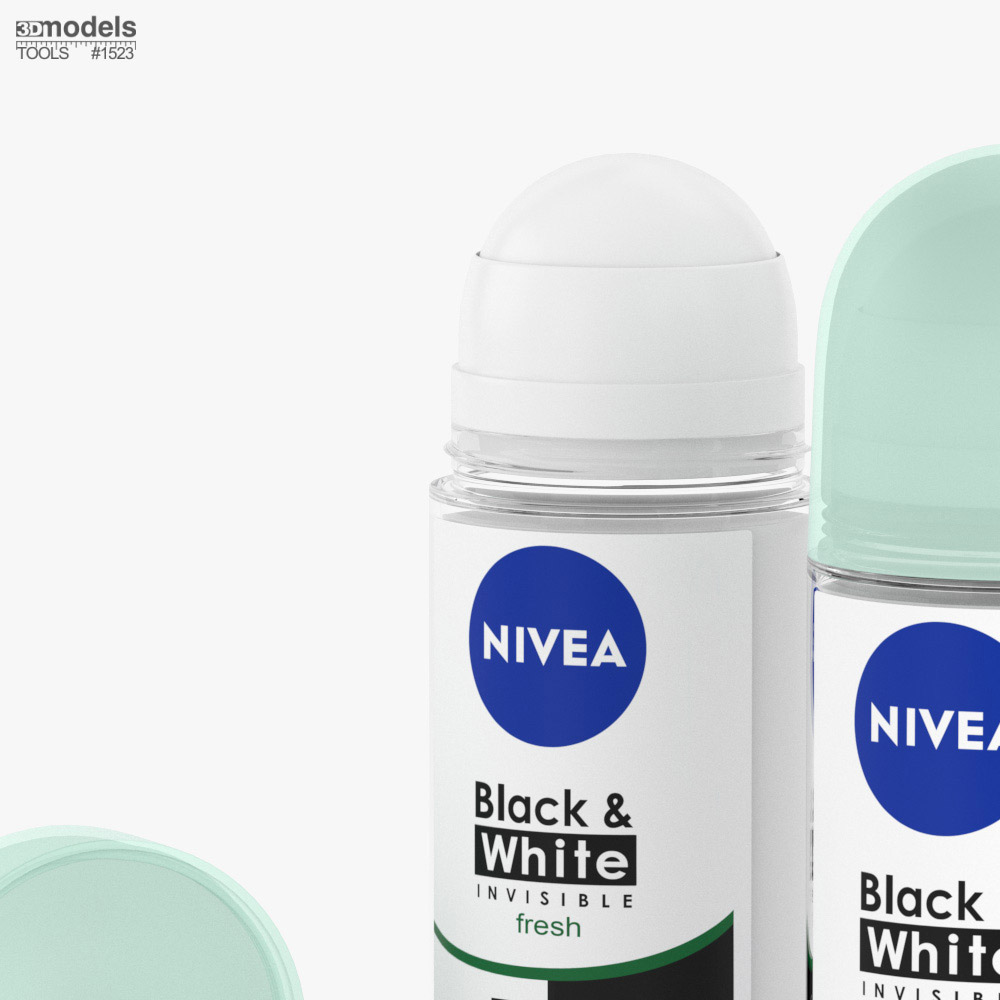 Roll-On Deodorant 3D model - Download Health and Beauty on 3DModels.org