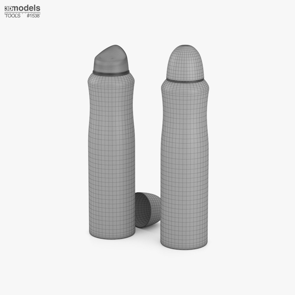 Spray Antiperspirant Deodorant for Women 3D model - Download Health and ...