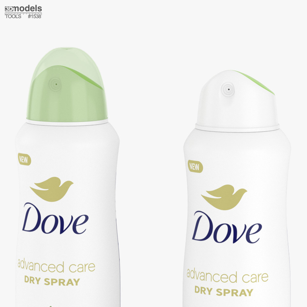 Desodorante Antitranspirante en Spray para Mujeres Modelo 3D ...
