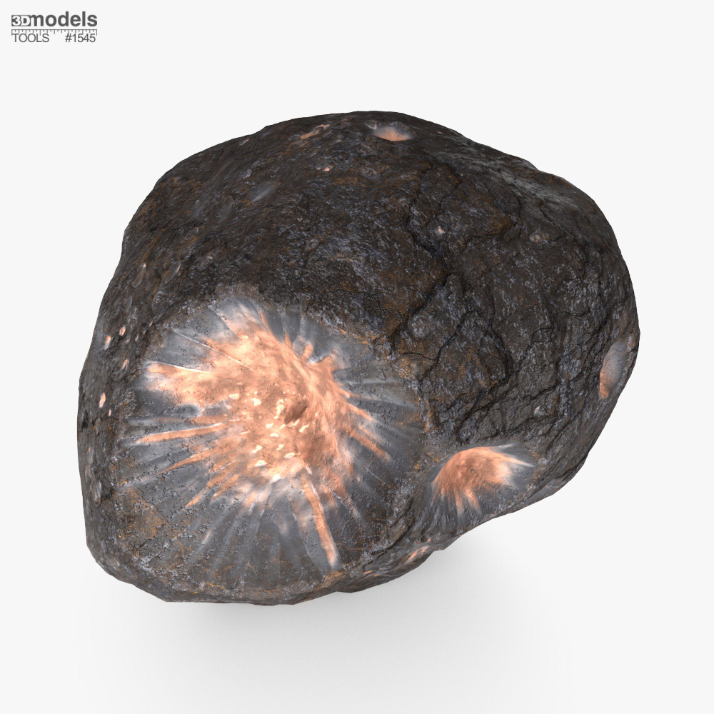 Asteroid 3D model - Download Planets on 3DModels.org