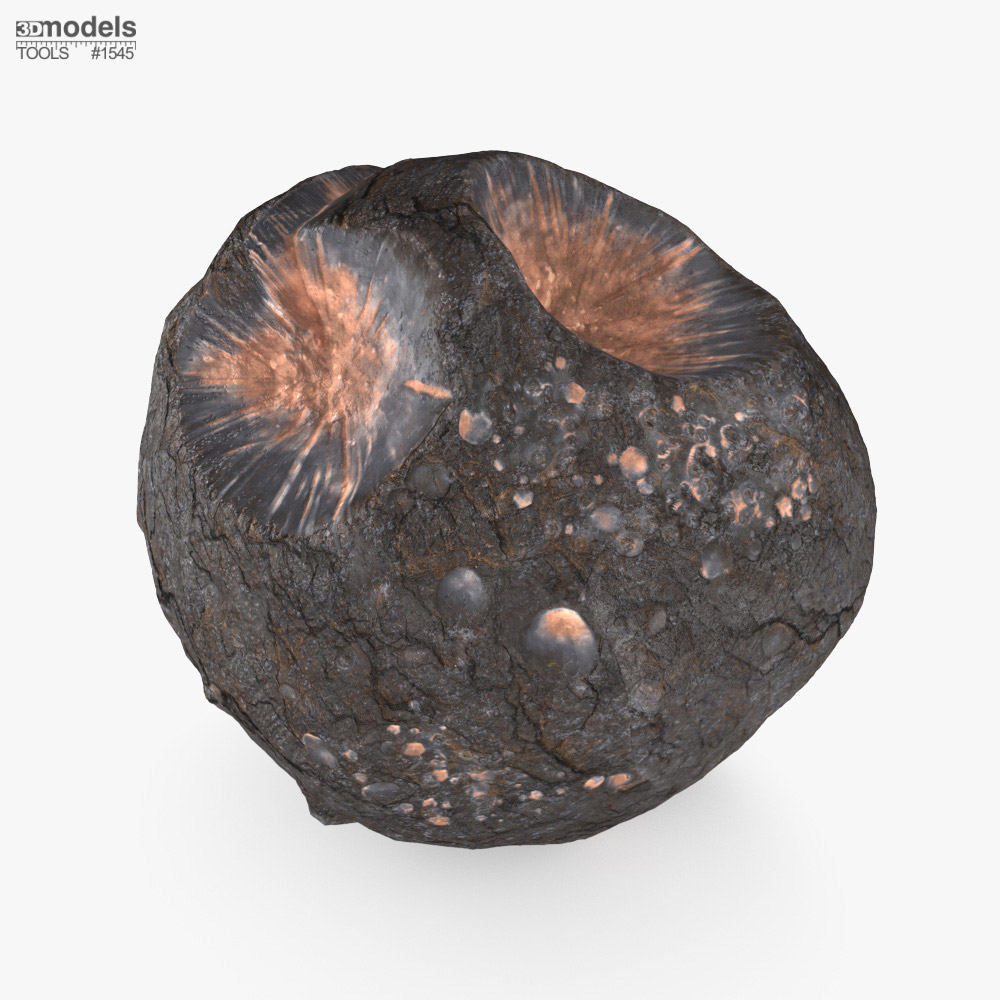 Asteroid 3D model - Download Planets on 3DModels.org