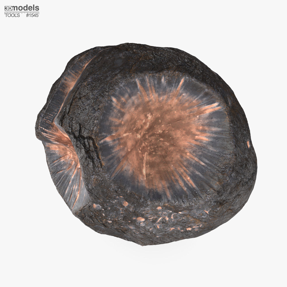 Asteroid 3D model - Download Planets on 3DModels.org