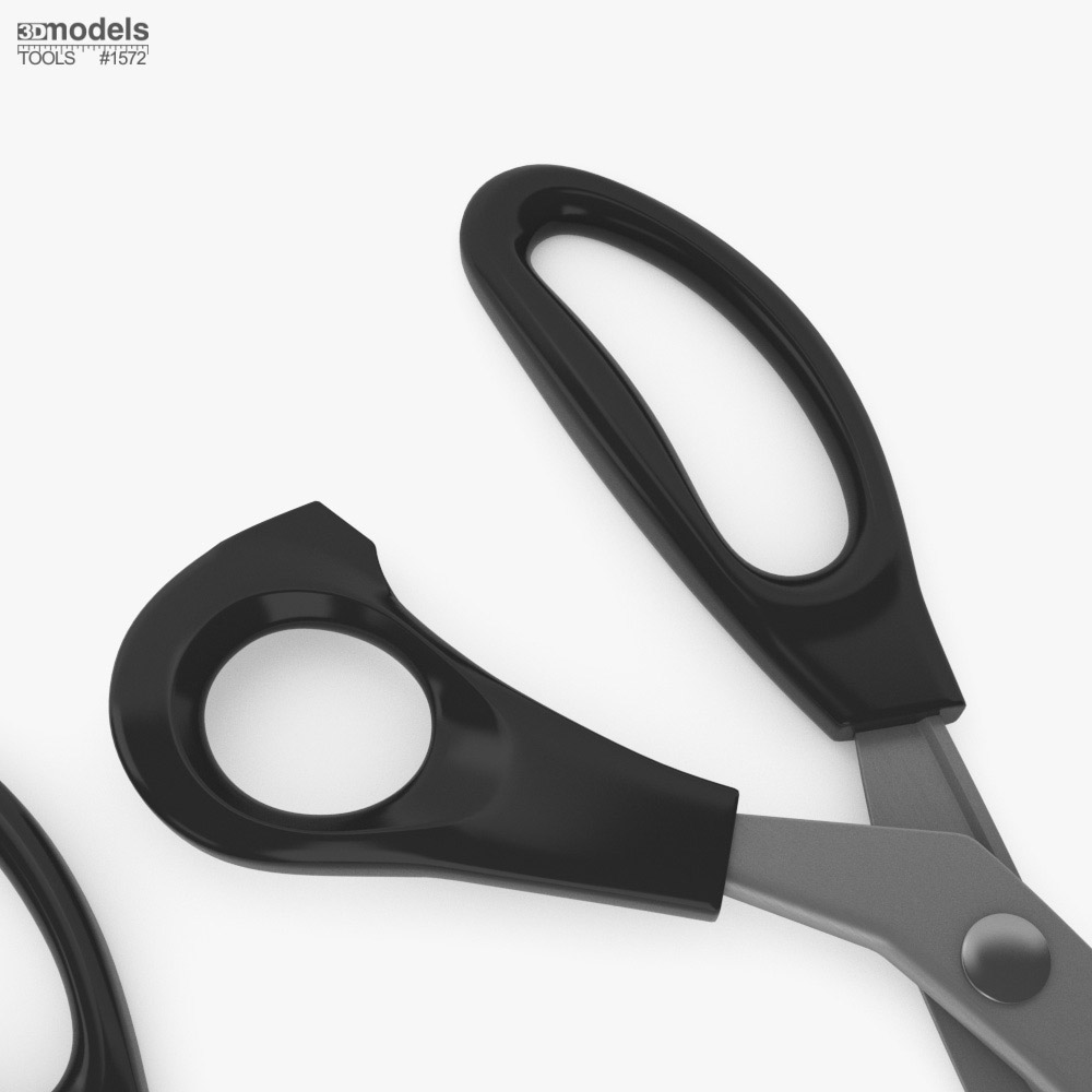 Pinking Shears 3D model - Download Hobbies on 3DModels.org