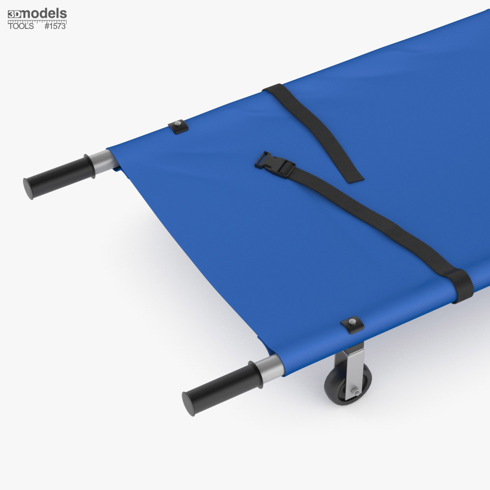 Portable Emergency Rescue Medical Stretcher 3D model - Download Medical ...