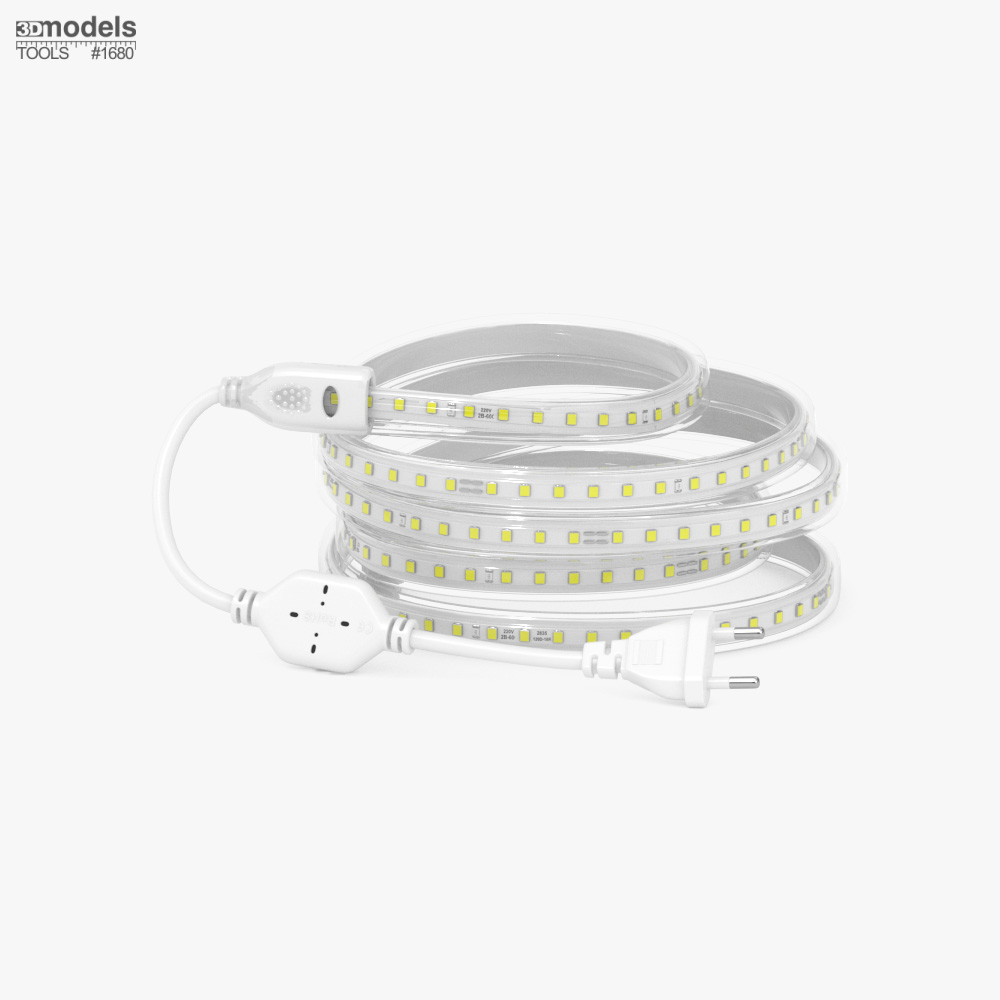 Led Strip Skein 3D model - Download Tools on 3DModels.org