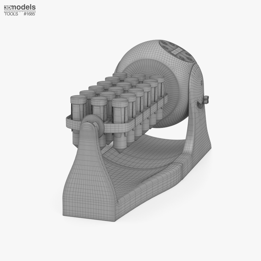 Laboratory Rotisserie Rotator R0T1 3D model - Download Medical ...