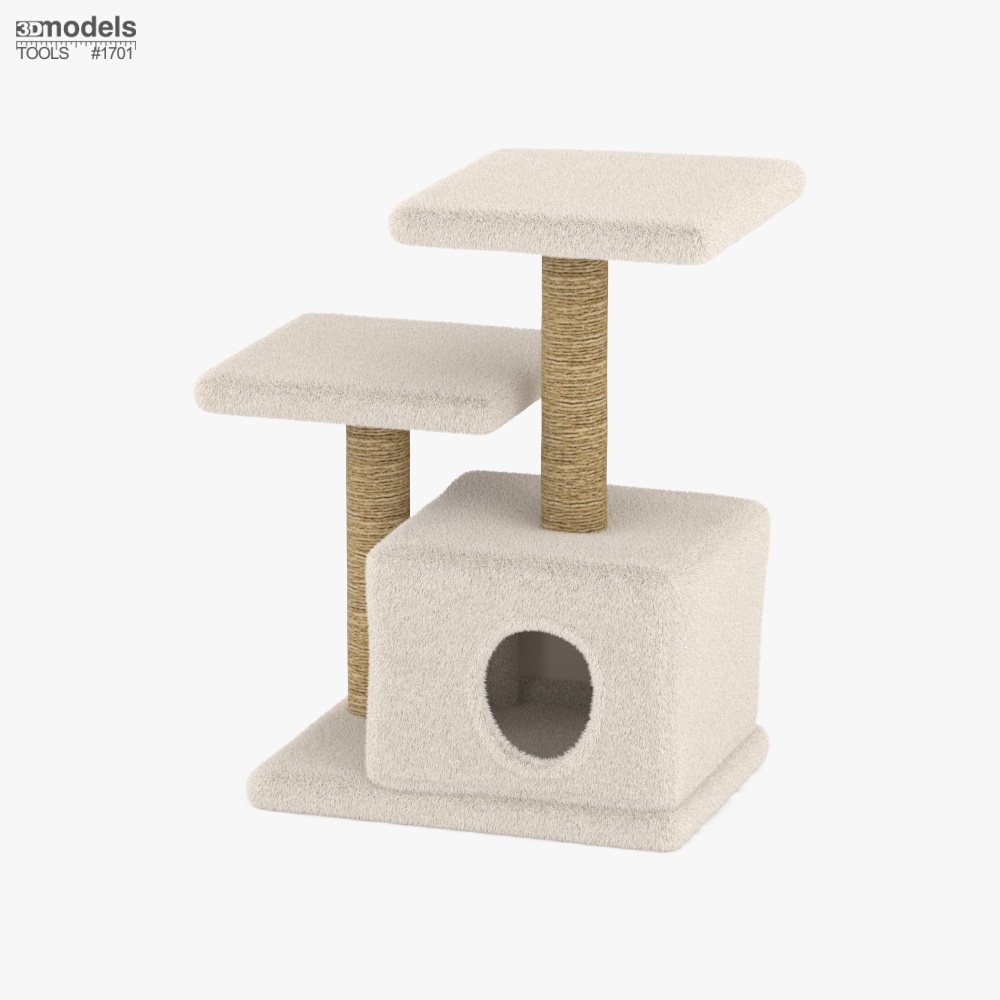 Cat Playhouse 3D model - Download Hobbies on 3DModels.org