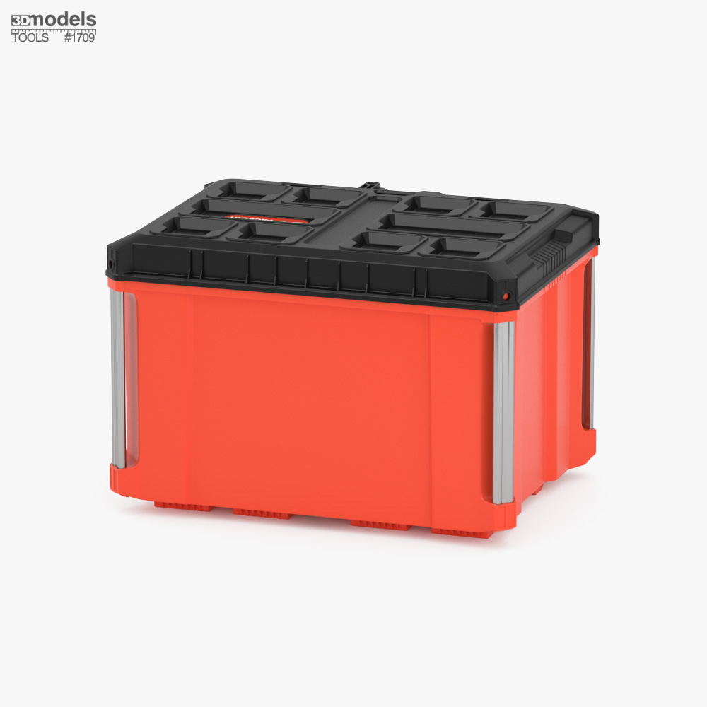 Tool Box Milwaukee 48228447 3D model - Download Tools on 3DModels.org