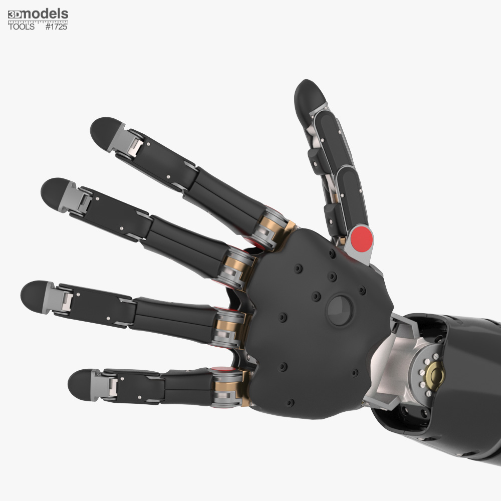 Prosthetic Arm 3D model - Download Medical Equipment on 3DModels.org