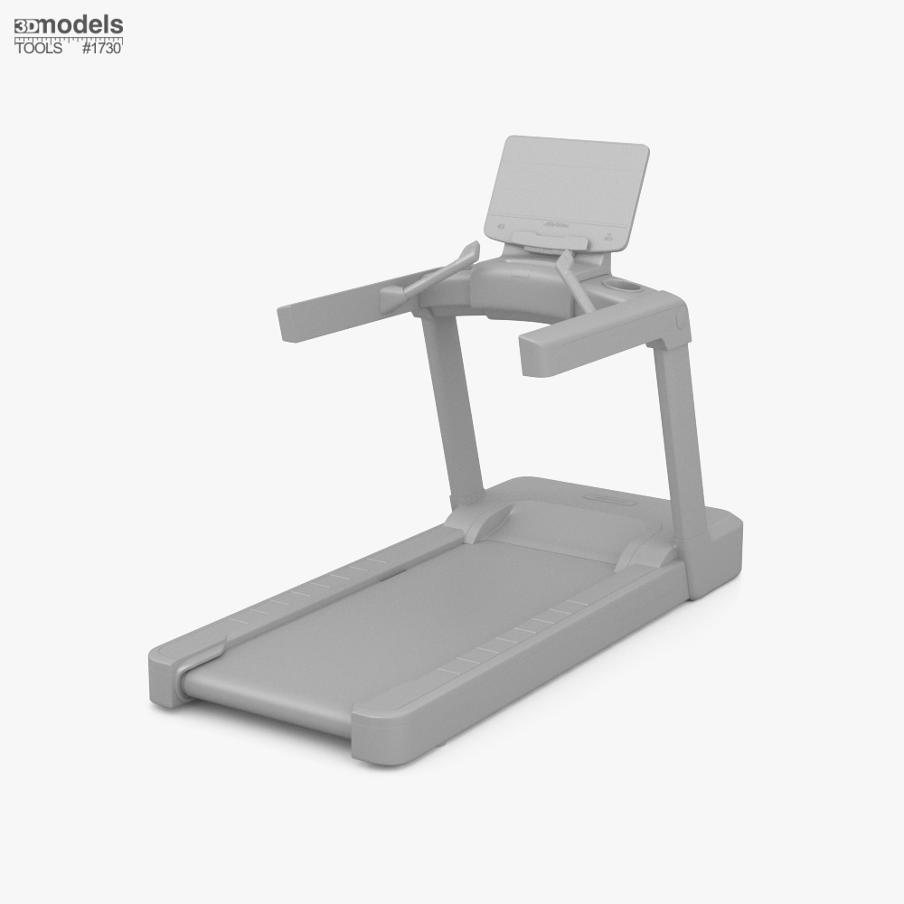 Club Treadmil 3D model - Download Sports Equipment on 3DModels.org