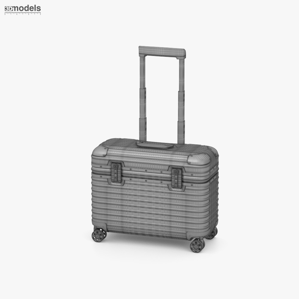 Rimowa Original Pilot Suitcase 3D model - Download Bags on 3DModels.org
