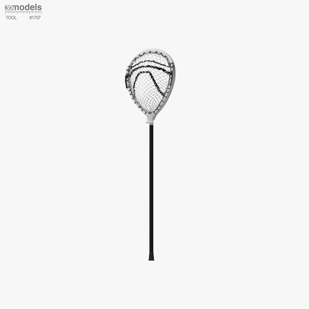 Warrior Nemesis Lacrosse Stick 3D model - Download Sports Equipment on ...