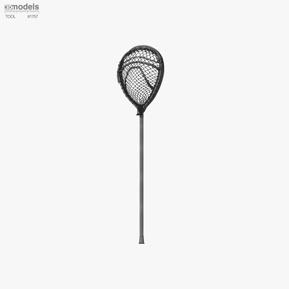 Warrior Nemesis Lacrosse Stick 3D model - Download Sports Equipment on ...