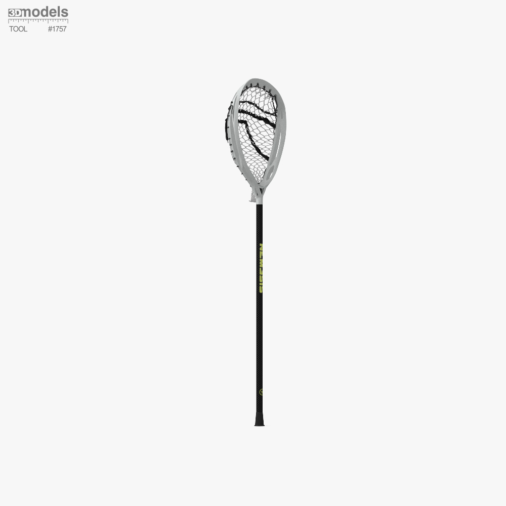 Warrior Nemesis Lacrosse Stick 3D model - Download Sports Equipment on ...