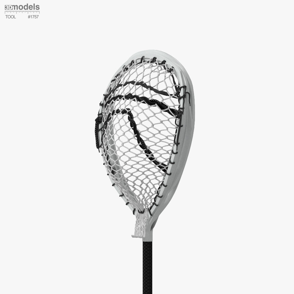 Warrior Nemesis Lacrosse Stick 3D model - Download Sports Equipment on ...