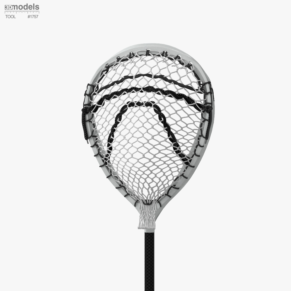 Warrior Nemesis Lacrosse Stick 3D model - Download Sports Equipment on ...