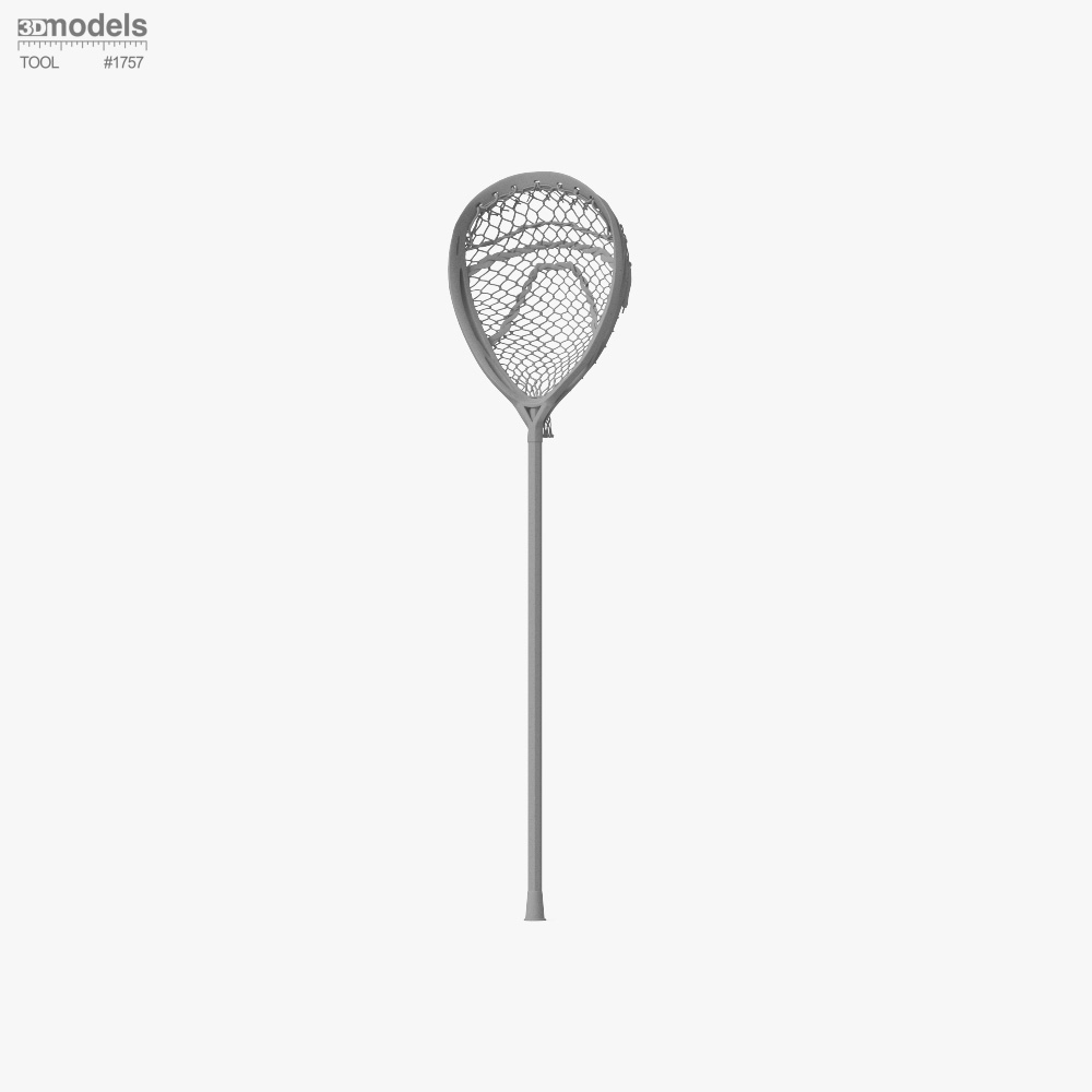 Warrior Nemesis Lacrosse Stick 3D model - Download Sports Equipment on ...