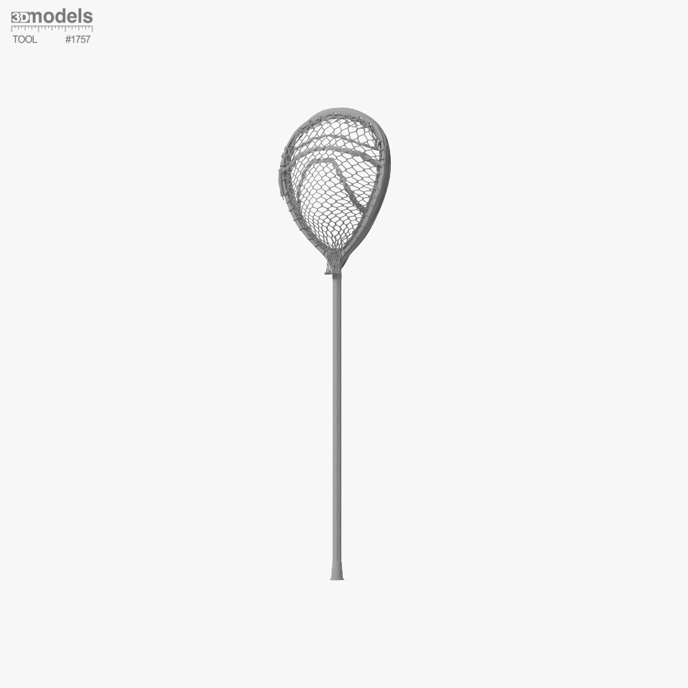 Warrior Nemesis Lacrosse Stick 3D model - Download Sports Equipment on ...