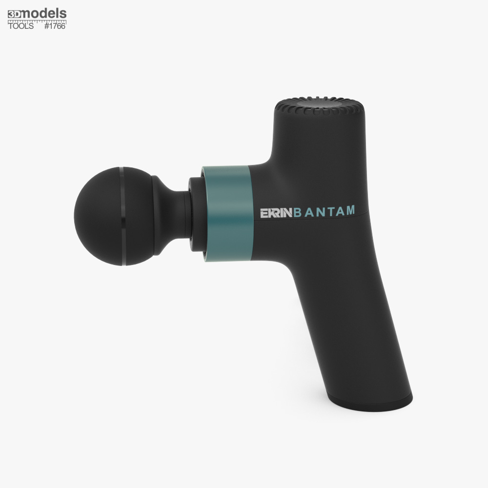 Massage Gun 3D model - Download Medical Equipment on 3DModels.org