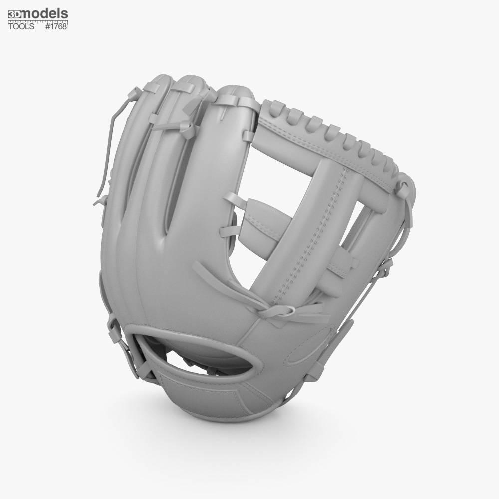 Rawlings R9 Training Glove 3D model - Download Sports Equipment on ...