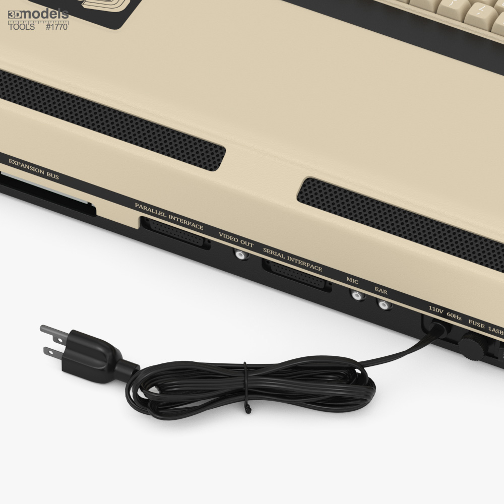 Exidy Sorcerer (1978) 3D model - Download Desktop Computer on 3DModels.org