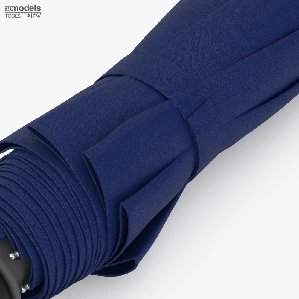 Umbrella Folded 3D model - Download Accessories on 3DModels.org