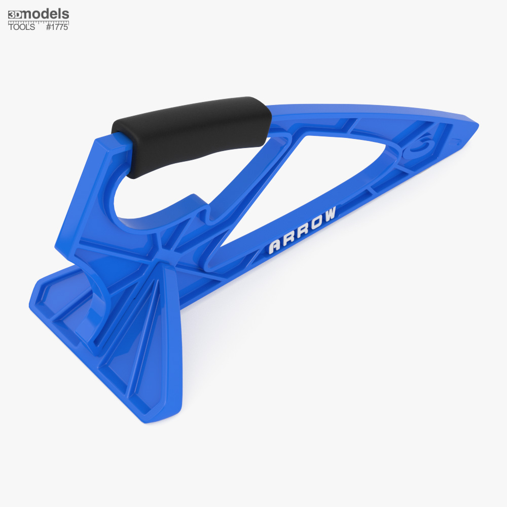 Goldline Curling Stabilizer 3D model - Download Sports Equipment on ...