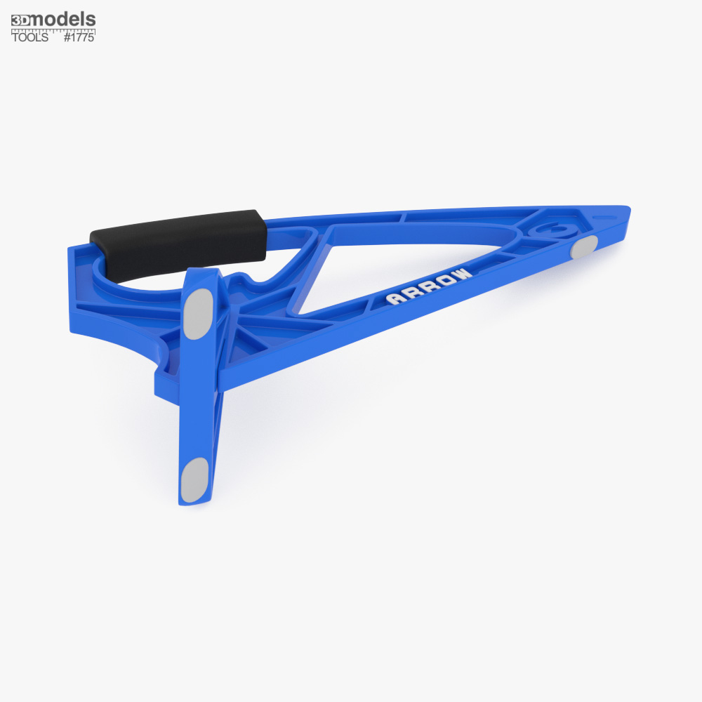 Goldline Curling Stabilizer 3D model - Download Sports Equipment on ...