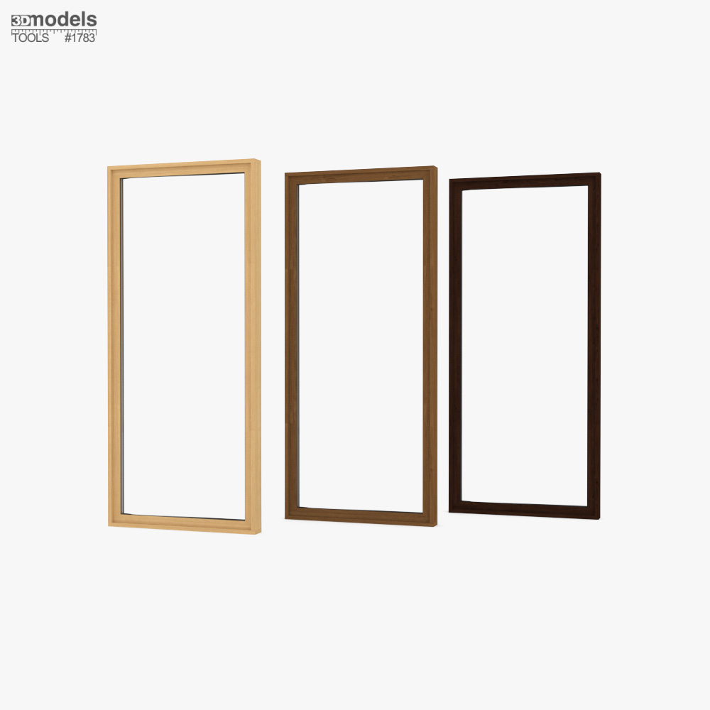 Full-Length Window 3D model - Download Building components on 3DModels.org