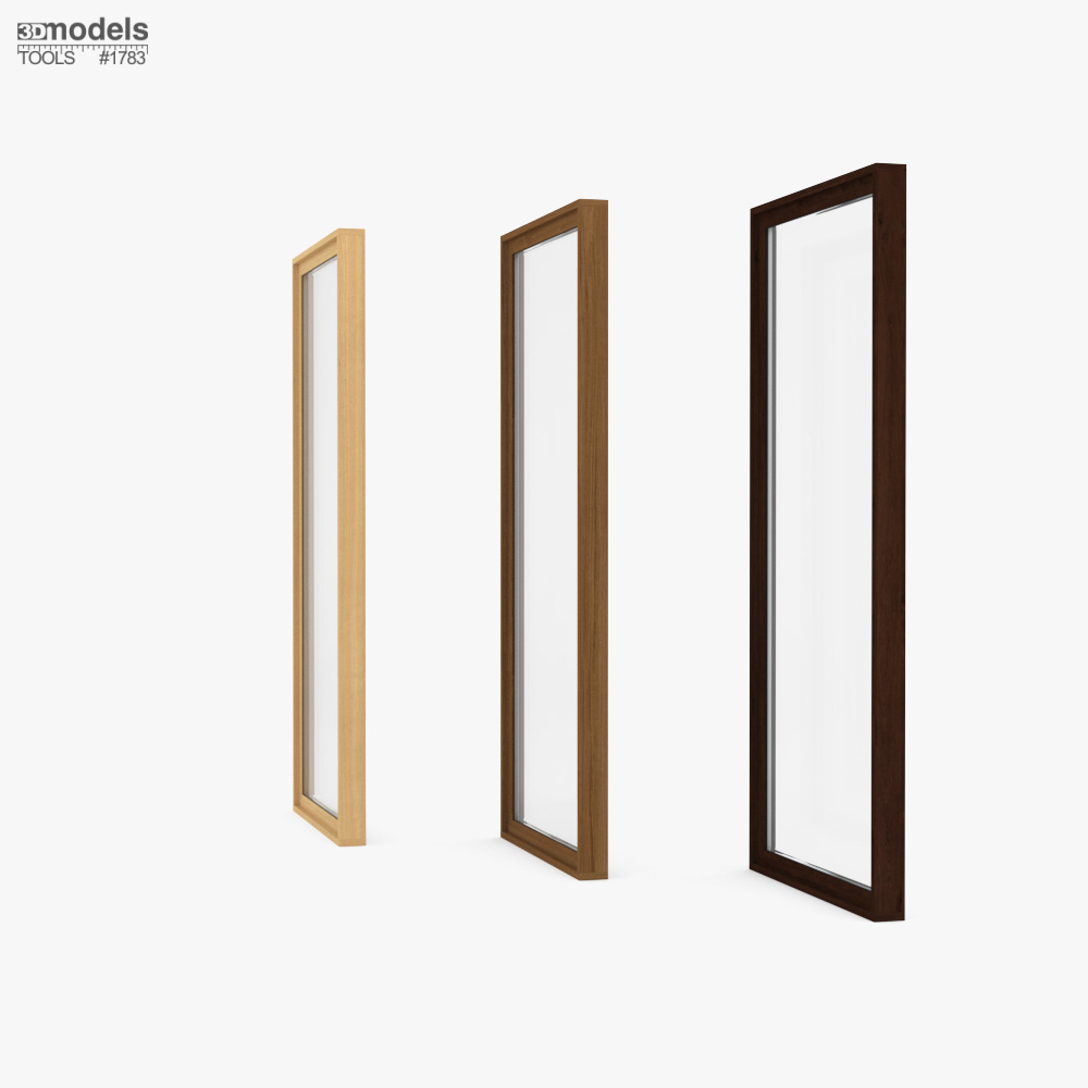 Full-Length Window 3D model - Download Building components on 3DModels.org