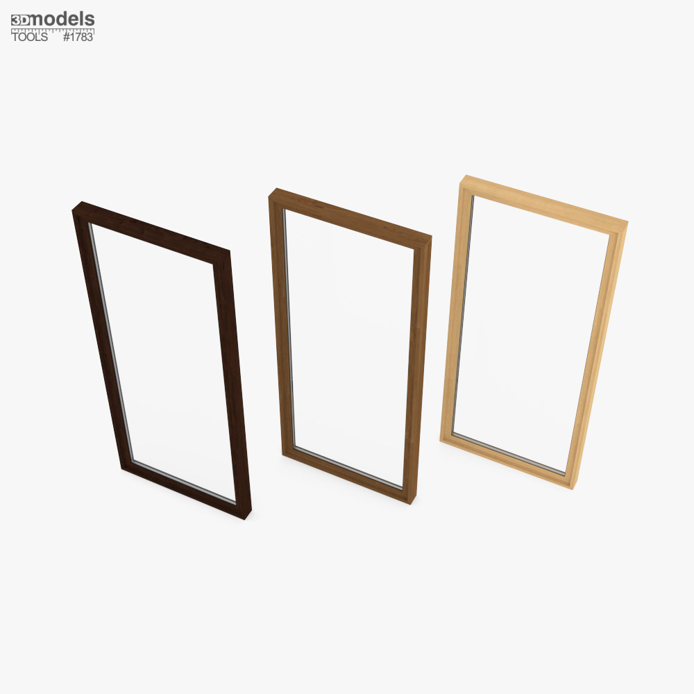 Full-Length Window 3D model - Download Building components on 3DModels.org
