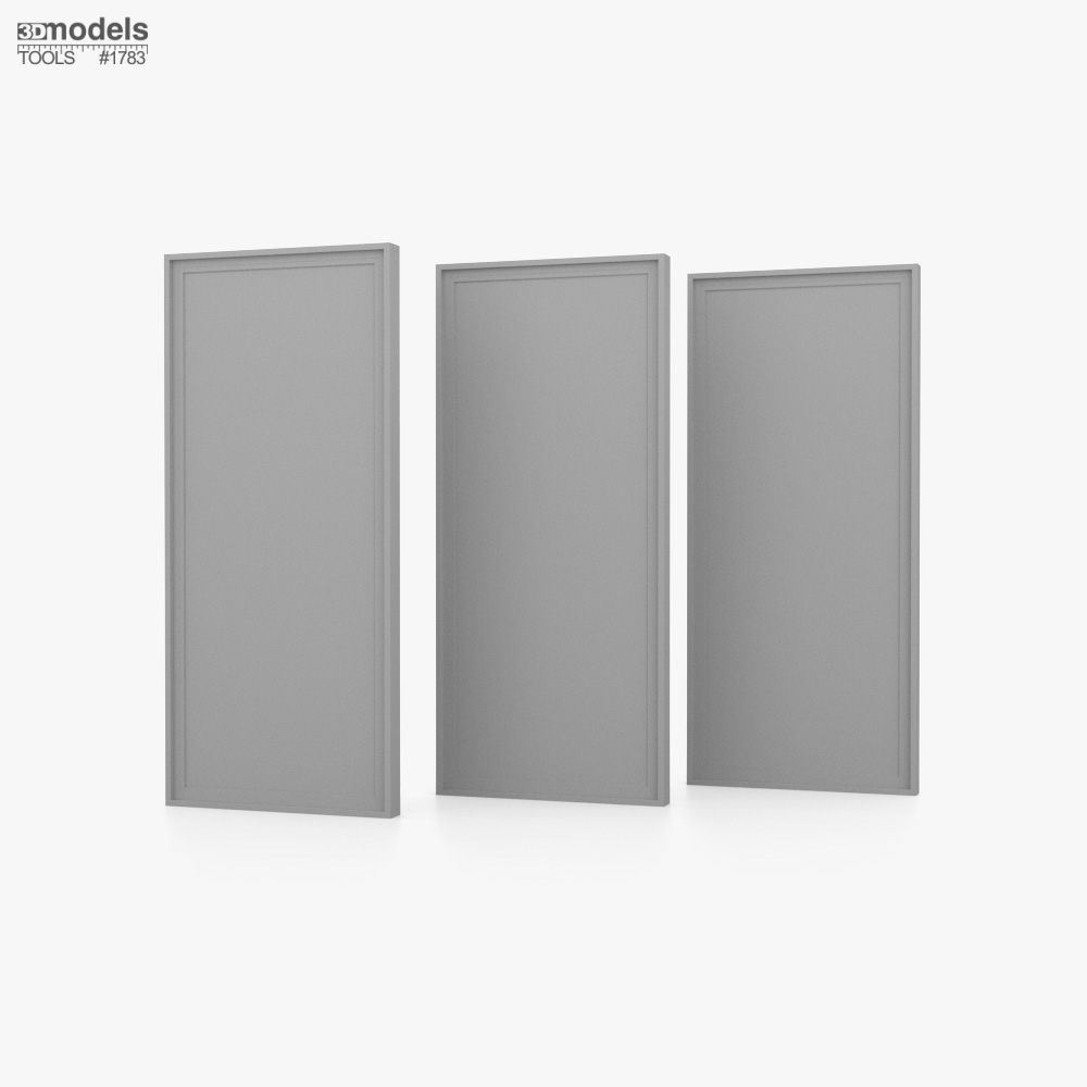 Full-Length Window 3D model - Download Building components on 3DModels.org