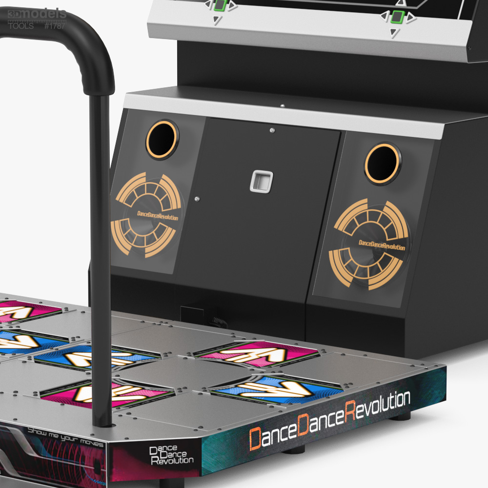 Dance Machine Revolution X 3D model - Download Hobbies on 3DModels.org