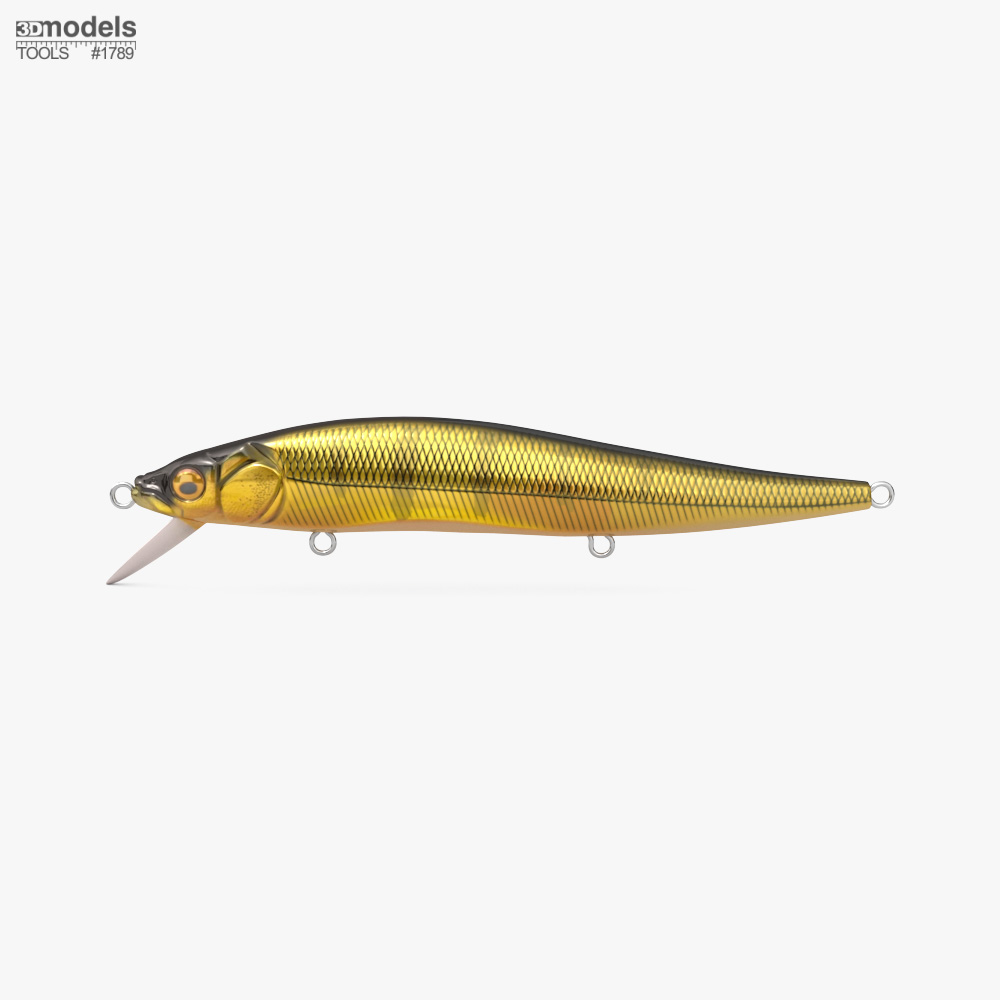 Megabass Vision 110 Jerkbait 3D model - Download Hobbies on 3DModels.org