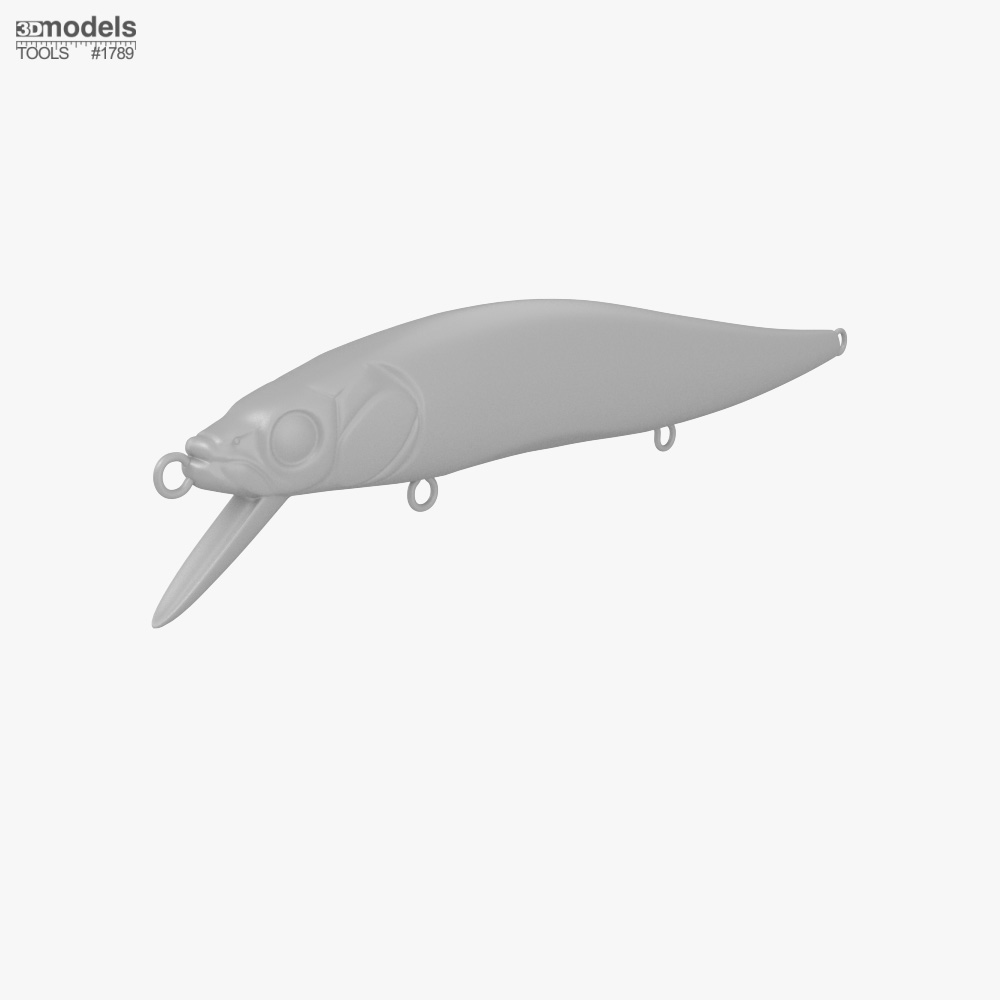 Megabass Vision 110 Jerkbait 3D model - Download Hobbies on 3DModels.org