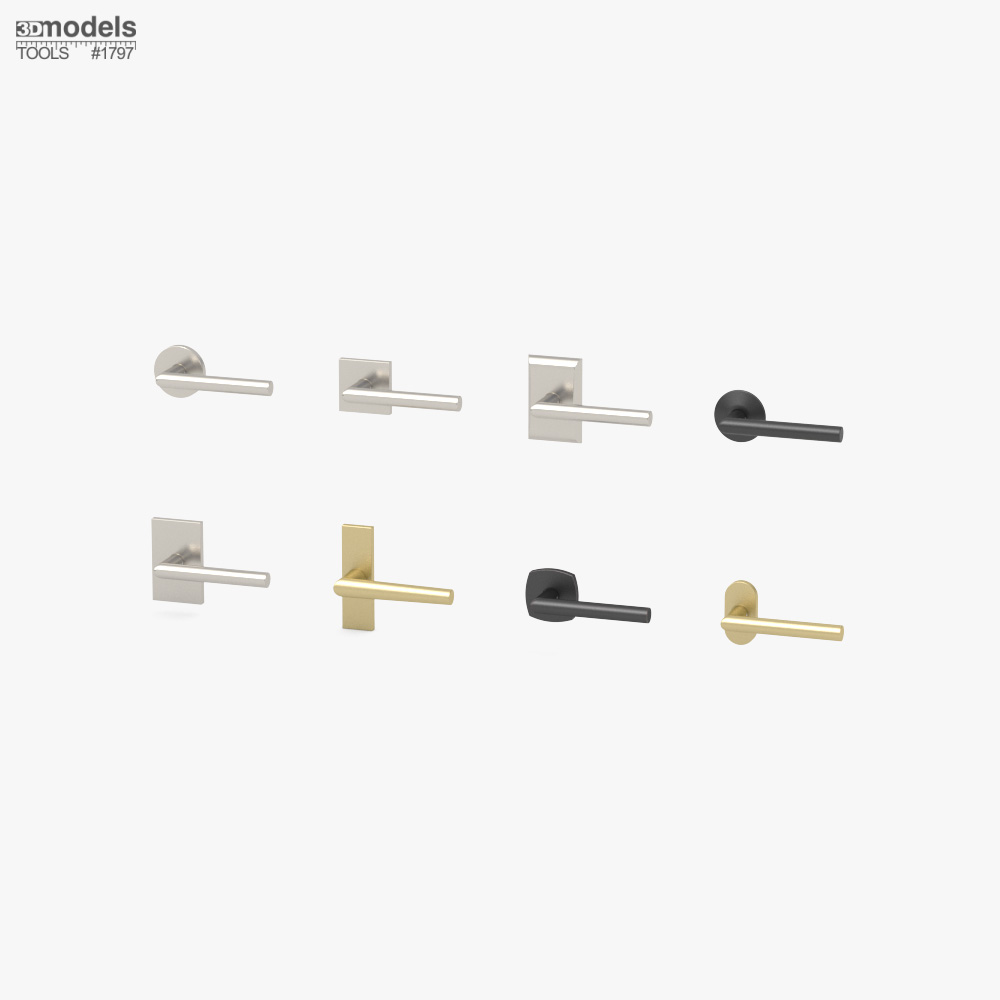 Door handle 3D Models Download - 3DModels.org