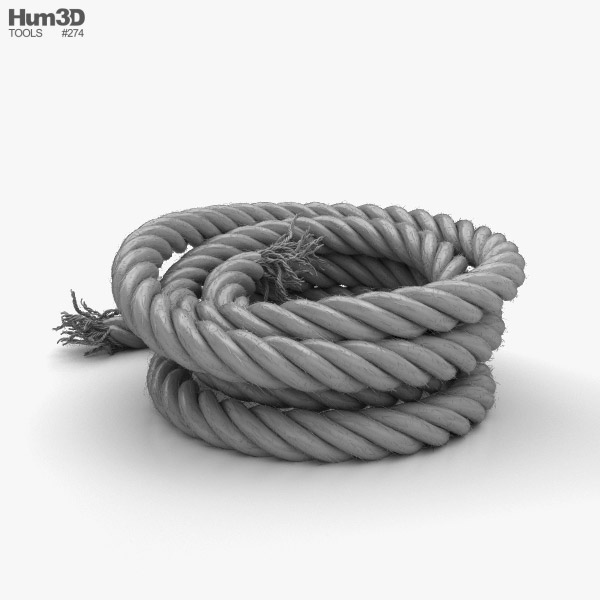 Rope 3D model - Download Tools on 3DModels.org